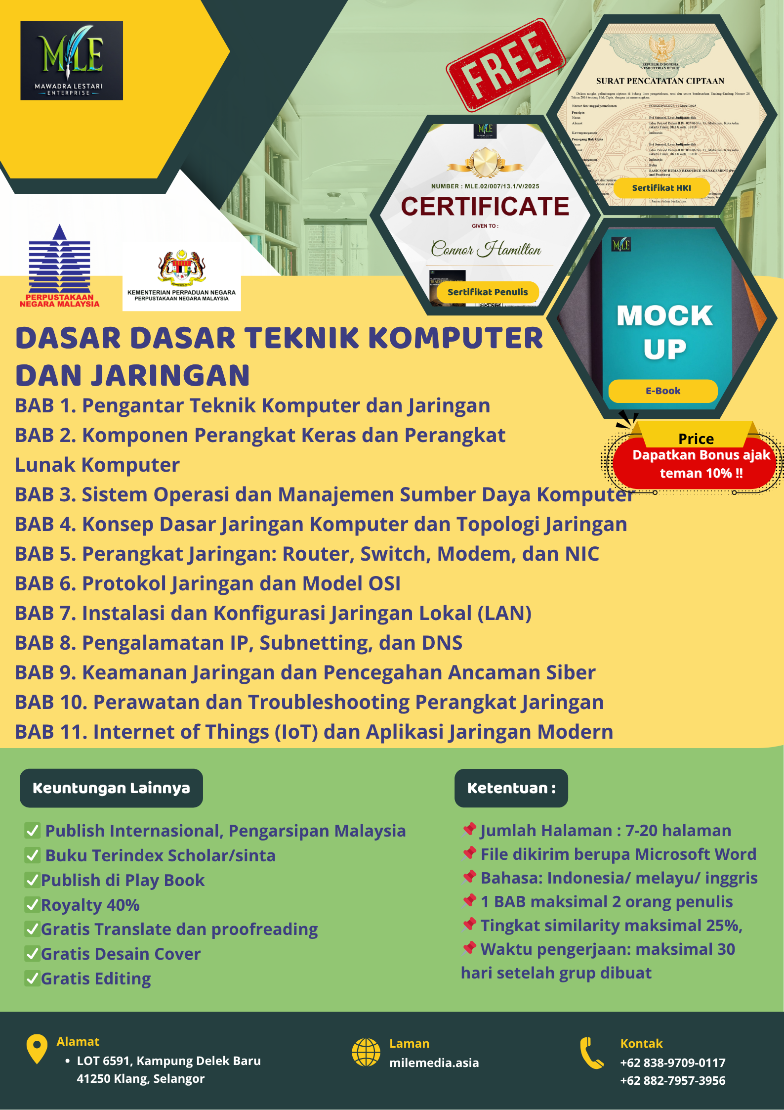 DASAR DASAR TEKNIK KOMPUTER DAN JARINGAN