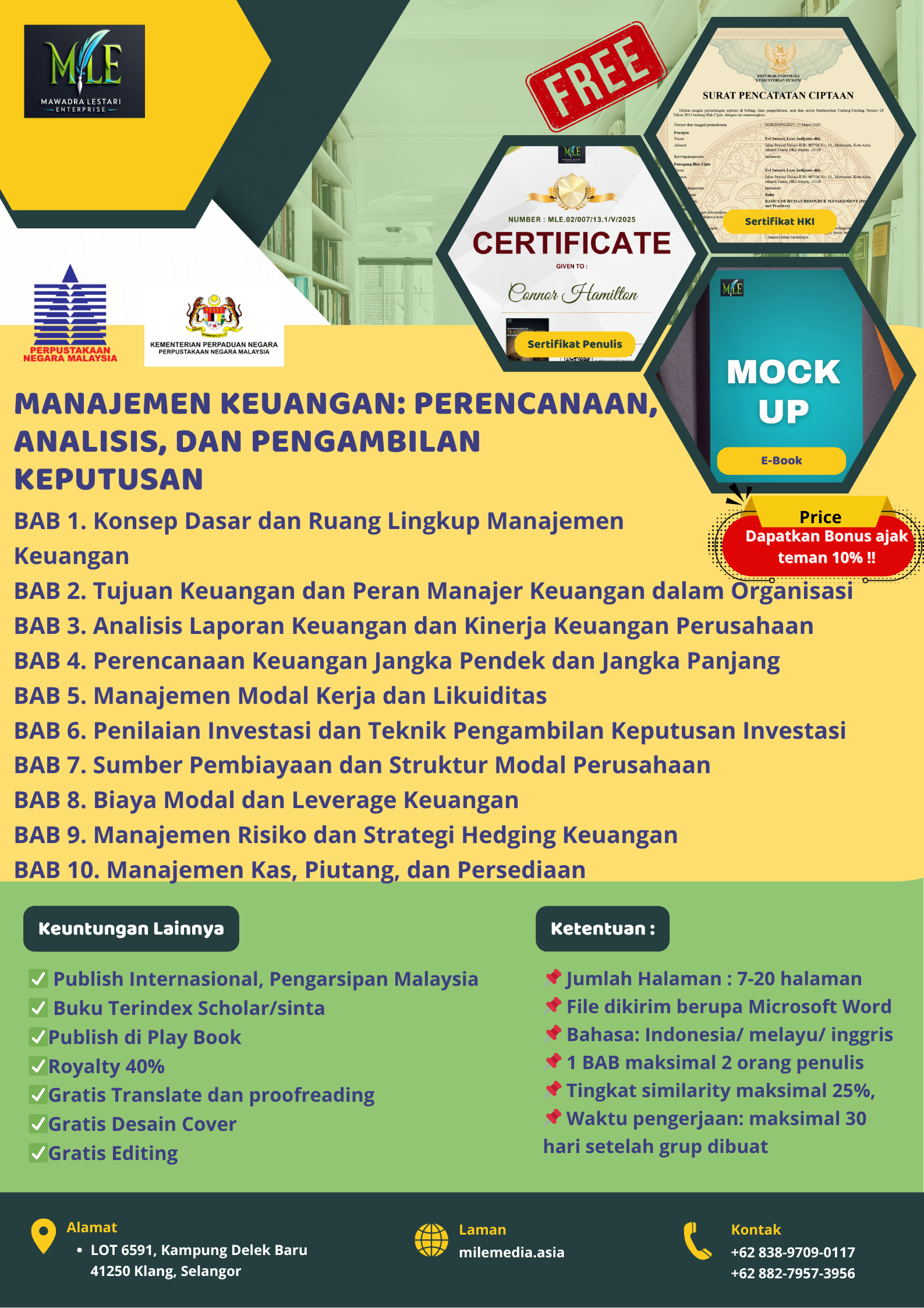 MANAJEMEN KEUANGAN: PERENCANAAN, ANALISIS, DAN PENGAMBILAN KEPUTUSAN